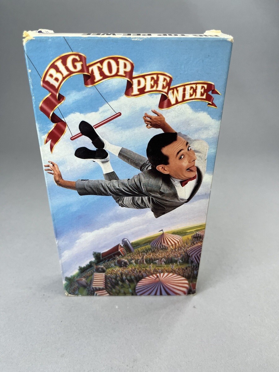 Big Top Pee Wee Vhs