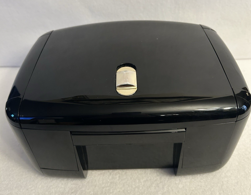 VTG 1980's The Jewel Kit Expandable Fold out Jewelry Box Black Travel ...