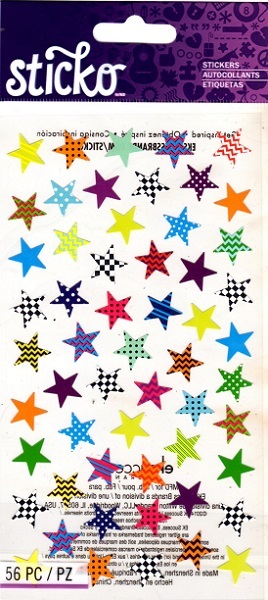 U CHOOSE American Crafts Sticko STARS Stickers School Students Teacher ...
