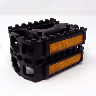 Sunlite Mountain MTB Bike Bicycle Pedals Nylon Cage 1/2" PAIR | eBay