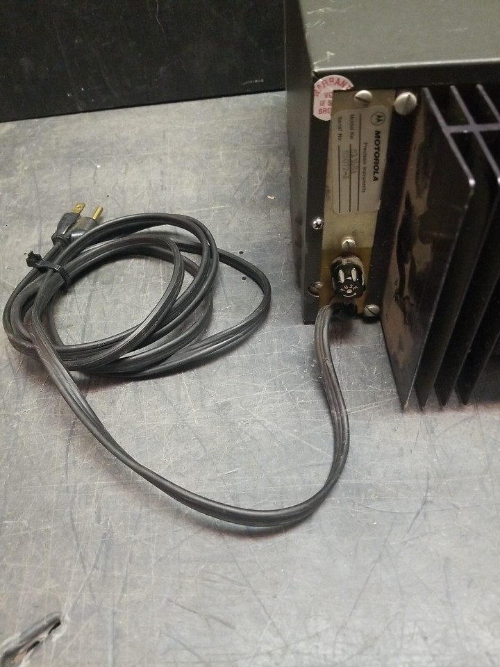 Motorola S-1348A Programmable DC Power Supply (Volt meter broken) __ | eBay
