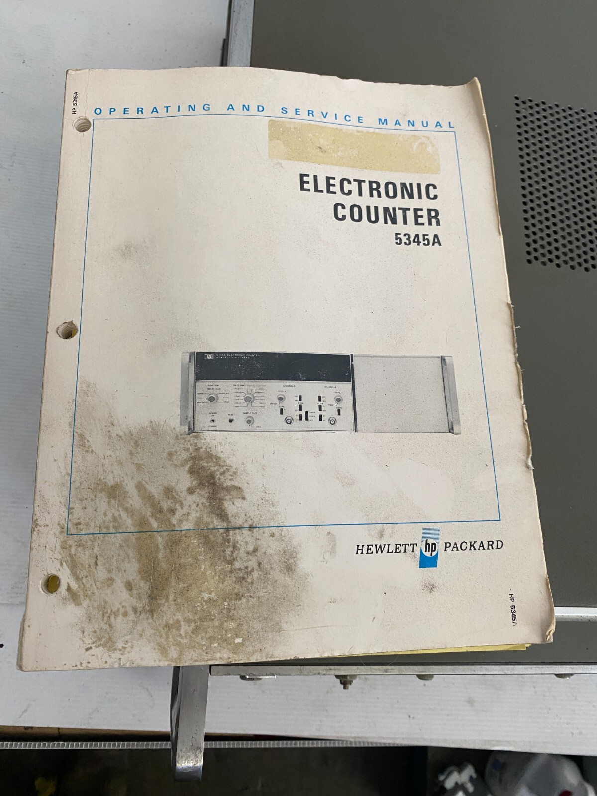 Hewlett Packard HP 5345A ELECTRONIC COUNTER 5355A AUTOMATIC FREQUENCY ...