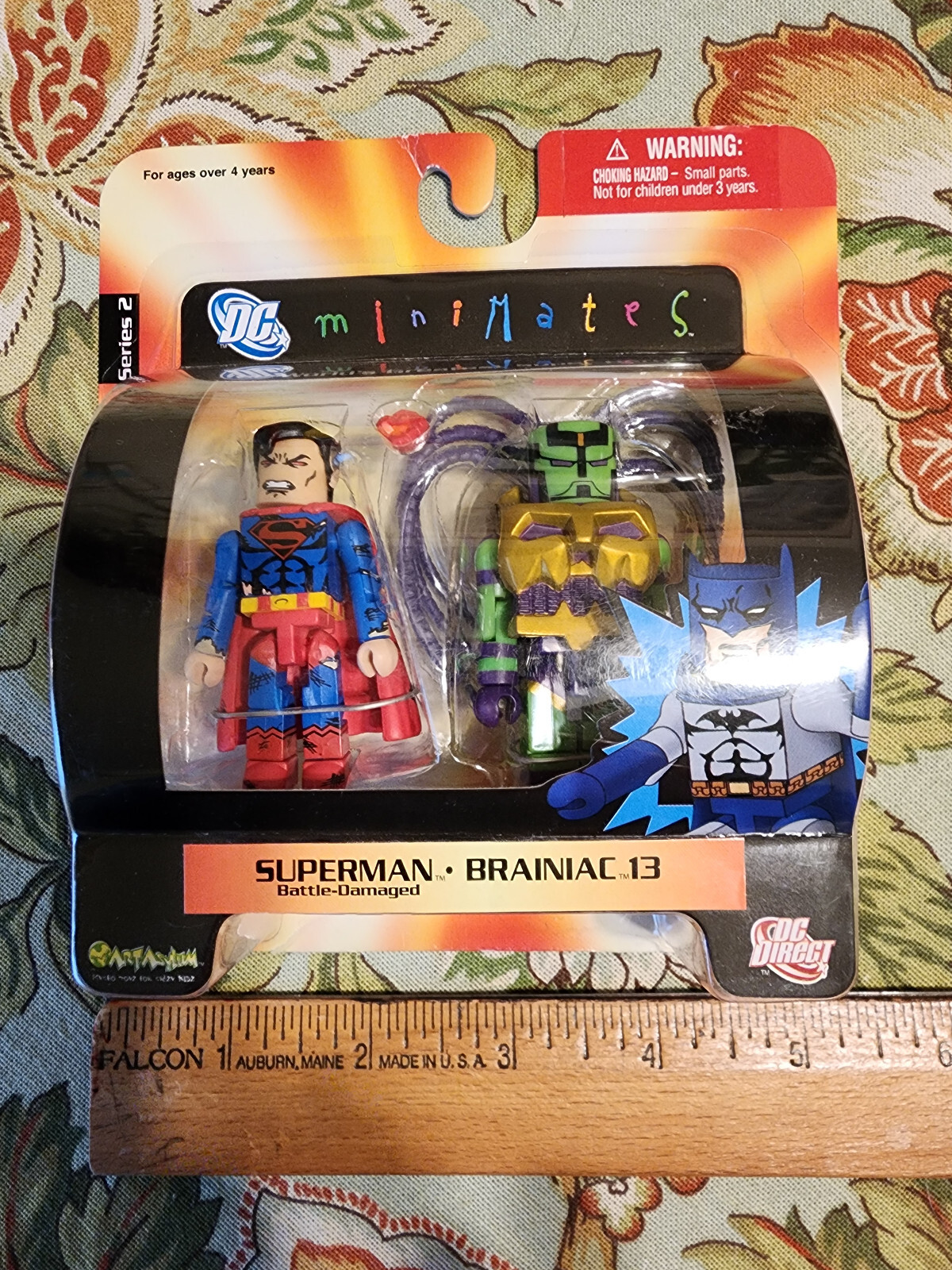 Minimates DC Superman Battle Damage Brainiac Figures Series 2 New on ...