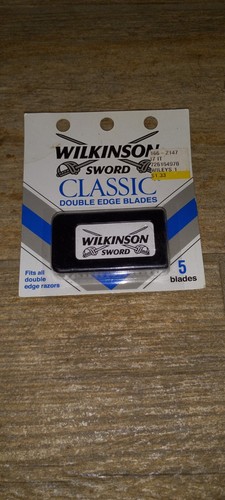 Wilkinson sword classic double edge razor blades - 5 per pack | eBay