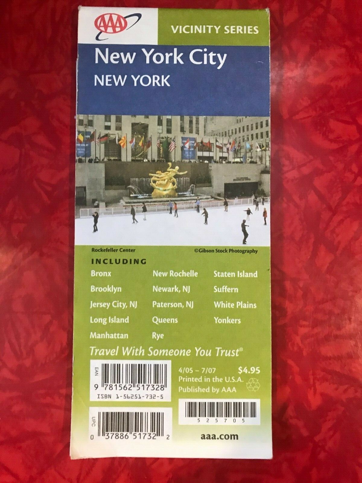 NEW YORK VICINITY SERIES AAA MAP published 2005 | eBay