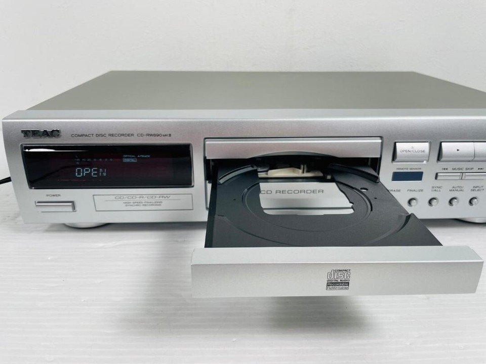 TEAC TEAC CD-RW890MKII CD Recorder CD-RW890MK2-S Japan Free Shipping | eBay
