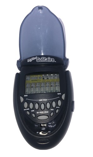 2003 RADICA Lighted Solitaire Electronic Hand Held Game Blue | eBay