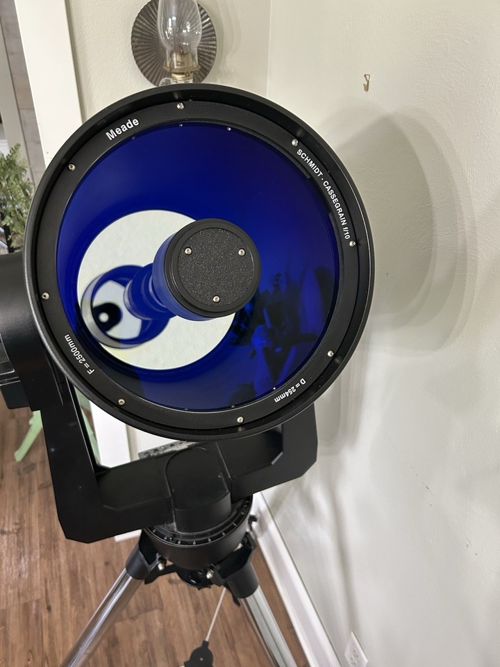 Meade LX200 EMC 10” Telescope with Tripod Stand, Controls, Extras ...