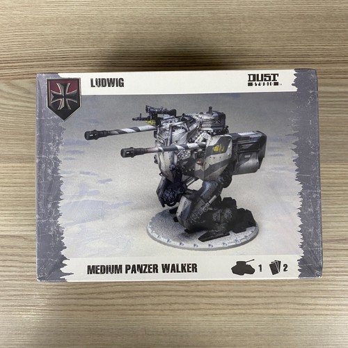DUST TACTICS AXIS LUDWIG DUST STUDIOS MEDIUM PANZER WALKER MINIATURE ...