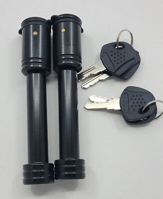 Set Of 2, 5/8 in. Barrel Style Receiver Locks | eBay