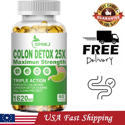 COLON CLEANSE DETOX BODY CLEANSER ELIMINATES WASTE WEIGHT LOSS REDUCE ...