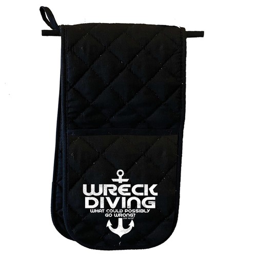 Scuba Diving Ow Wreck What Could Possibly Go Mitt Oven Gloves Kitchen ...