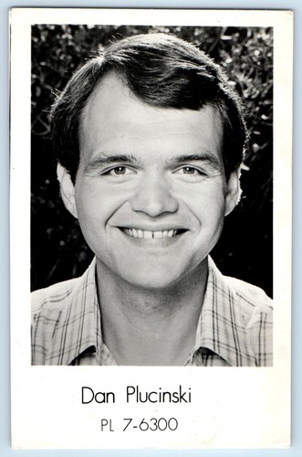 Dan Plucinski Broadway Actor Portrait RPPC Photo Posted Vintage ...