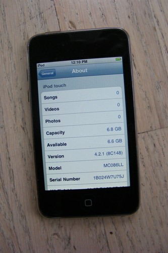 Apple iPod touch 2nd Generation (8 GB) (MC086LL) 885909313013| eBay