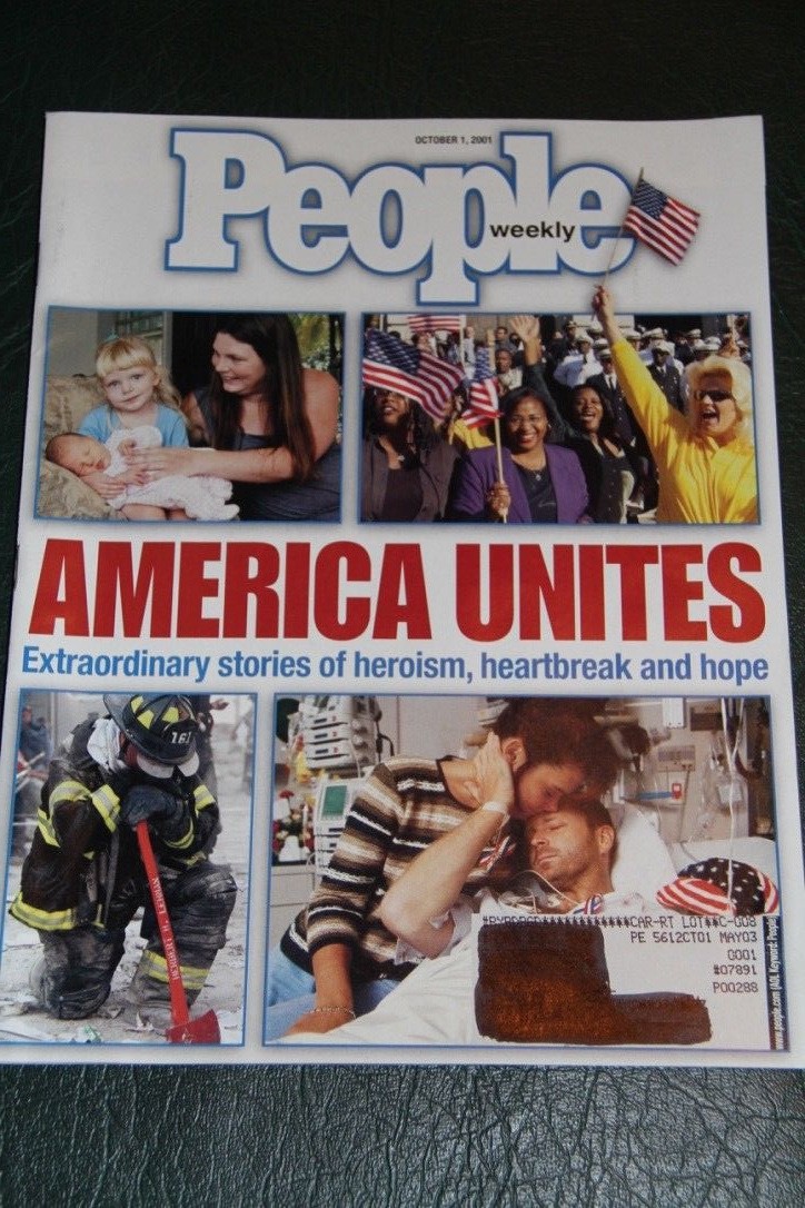 October 1, 2001 People Magazine - America Unites | eBay