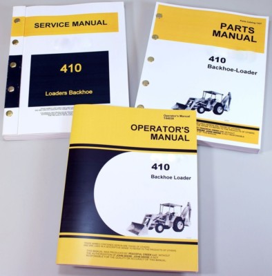Manuals & Books - Backhoe Loader Service Repair
