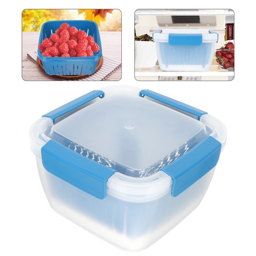 Crisper Food Fresh Keeping Box Refrigerator Fruit Fridge Storage | eBay