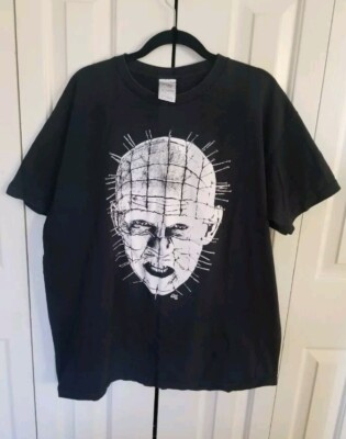 Rare vintage 2000 Pinhead pin head Hellraiser horror movie tee shirt XL ...