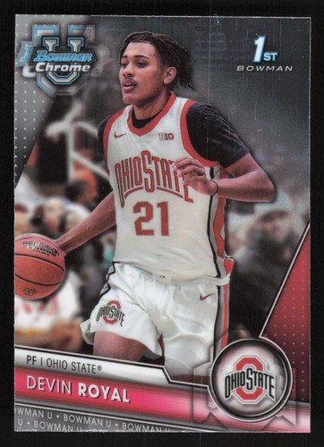 2023-24 Bowman University Chrome #63 Devin Royal Card TCCCX | eBay