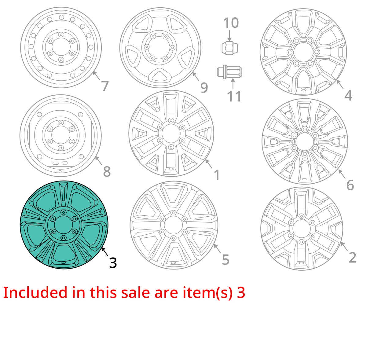 Factory OEM 17" Wheel Fits 2016-2019 TOYOTA TACOMA SR/TRD SPORT ...