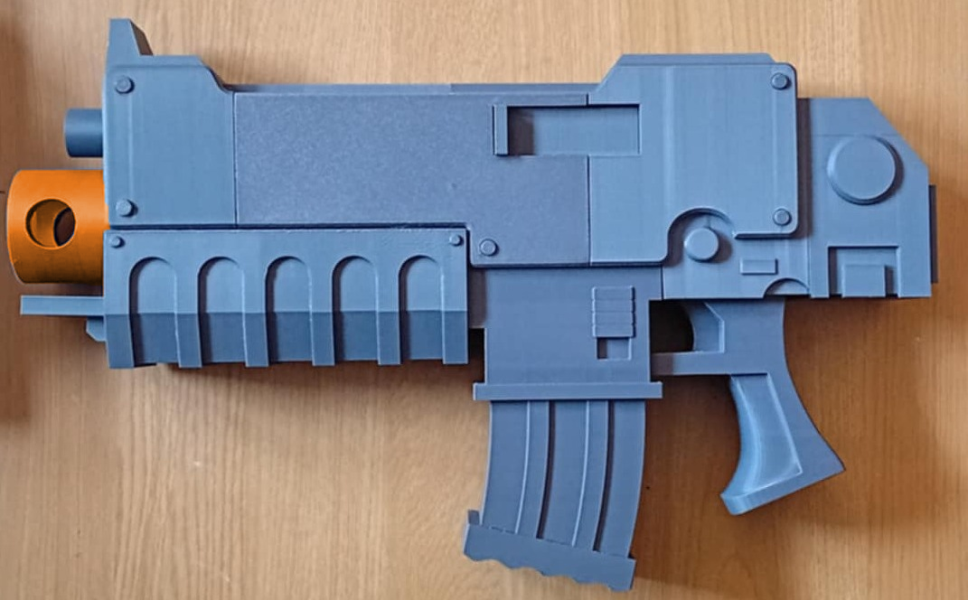 40k Boltgun | Life Size Cosplay Warhammer Space Marine Darktide Bolter ...