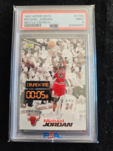 1997-98 Upper Deck Nestle Slam Dunk Crunch Time Michael Jordan #CT 05 ...