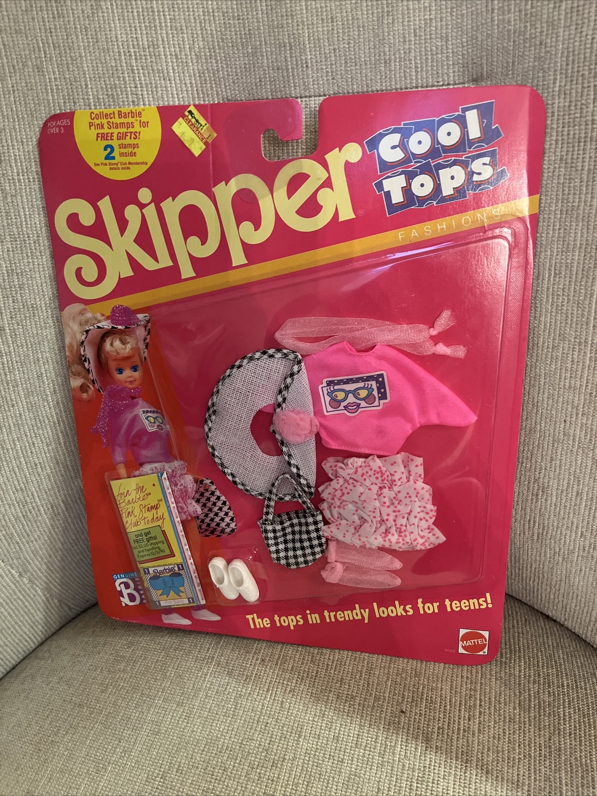 Mattel Barbie Skipper Cool Tops Fashions (1989) for sale online | eBay