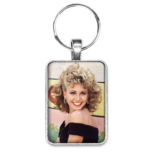 Olivia Newton-John Poster Reproduction Key Ring or Necklace Grease ...