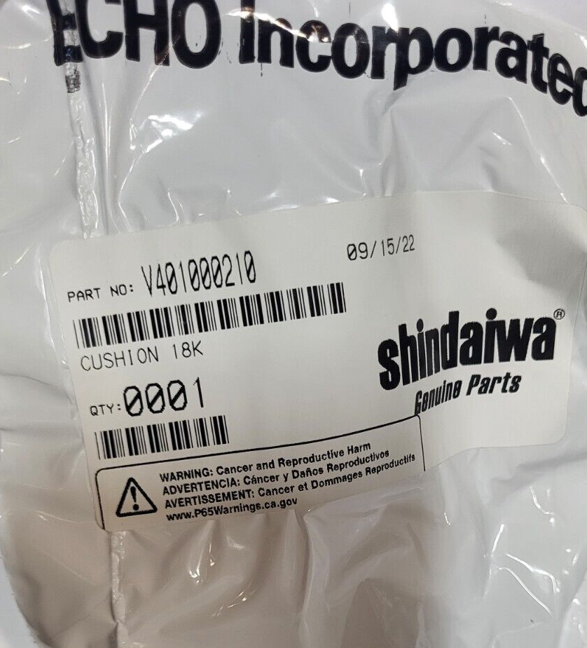 Cushion 18K V401000210 Fits Shindaiwa BP-35 Brushcutter | eBay