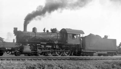 N&W Norfolk & Western locomotive No 464 engine type 4-8-0 OLD TRAIN ...