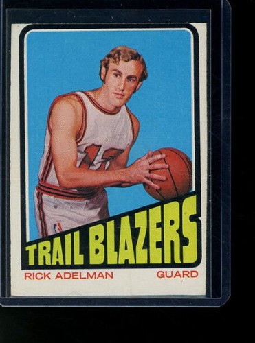 1972-73 Topps Rick Adelman Portland Trail Blazers #117 | eBay