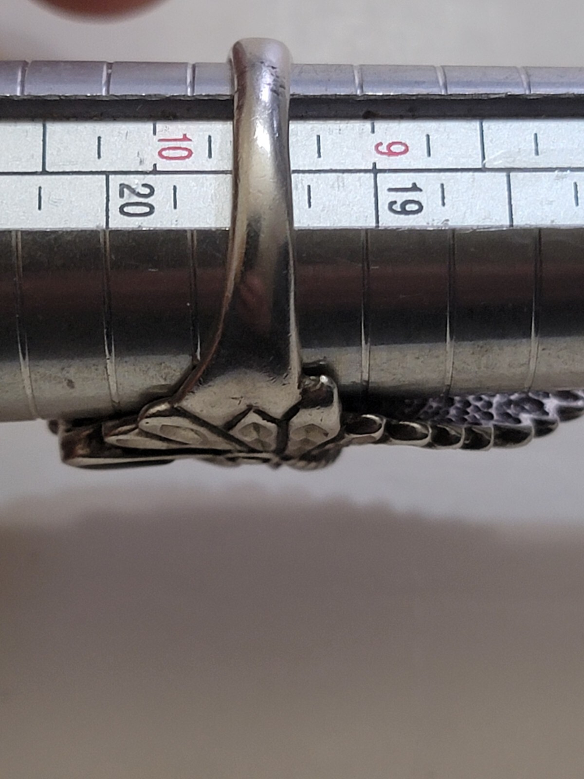 Native American Navajo Indian Head Ring By Ted Ott - Gem