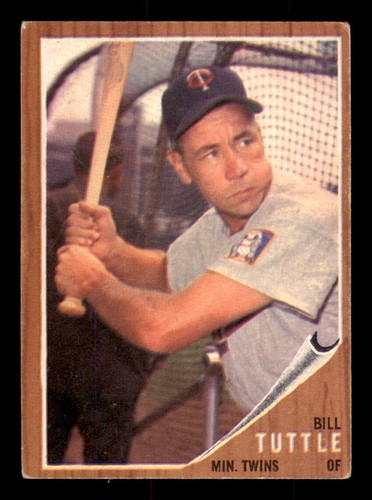 1962 Topps Baseball #298 Bill Tuttle VG *e1 | eBay