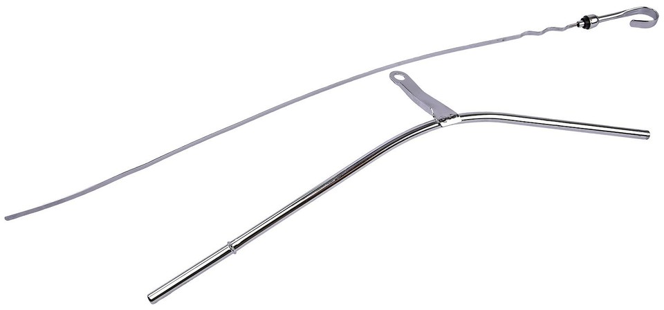 JEGS 52283 Chrome Engine Oil Dipstick Fits 1982-1993 305-350 GM F-Body ...