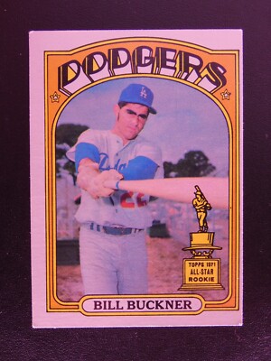 Bill Buckner #114. 1972 All Star Rookie ungraded | eBay