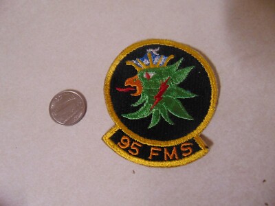 PATCH MILITARY OLDER ORIGINAL 95 FMS | eBay