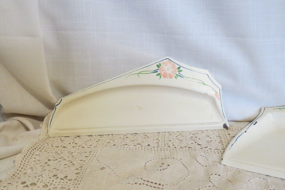 Antique Hand Painted Crumber Silent Butler Flower Motif Art Noveau | eBay