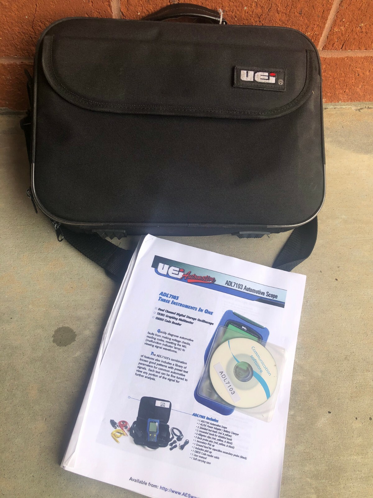 Genuine UEi ADL7103 Automotive 2 Channel Scope and Scan Tool, 99.99% ...