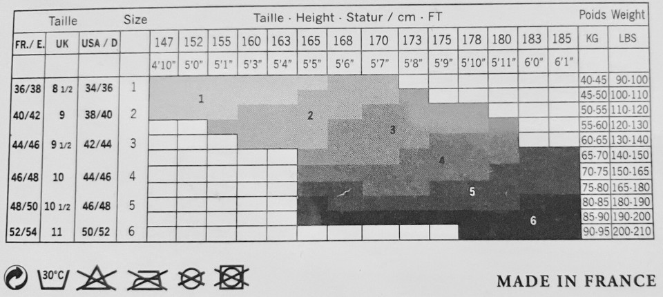 Cervin Capri 10 Dn Bicolore Seamless Stockings Size T6 Gazelle and Red ...