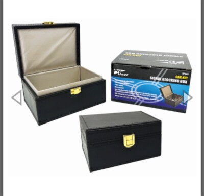 Large Faraday Car Key Signal Blocking Box Car Keys Phone Cases RFID ...