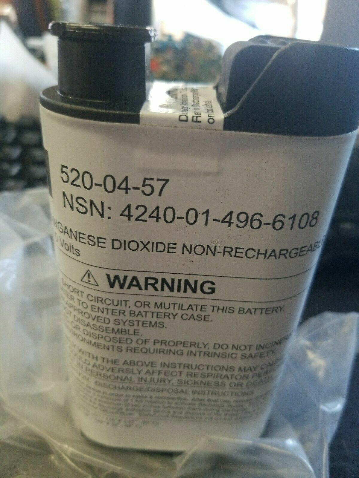 3M 5200457R01 Lithium Manganese Dioxide Battery for sale online | eBay