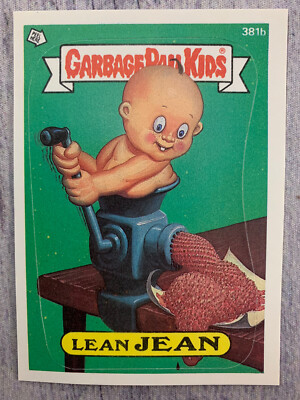 Garbage Pail Kids OS10 GPK 10th Series Lean Jean Card 381b | eBay