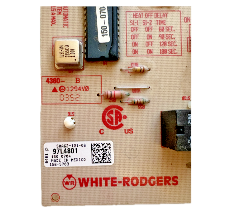 Ducane Armstrong Lennox 97L48 97L4801 50A62-121-06 Circuit Control ...