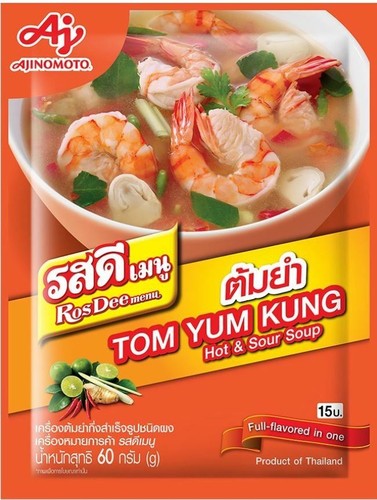 Tom Yum Powder Rosdee Menu Seasoning Thai Creamy Ajinomoto Ros Soup ...