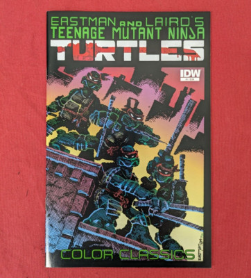 TEENAGE MUTANT NINJA TURTLES COLOR CLASSICS COMIC #1 (2012 IDW) MIRAGE ...