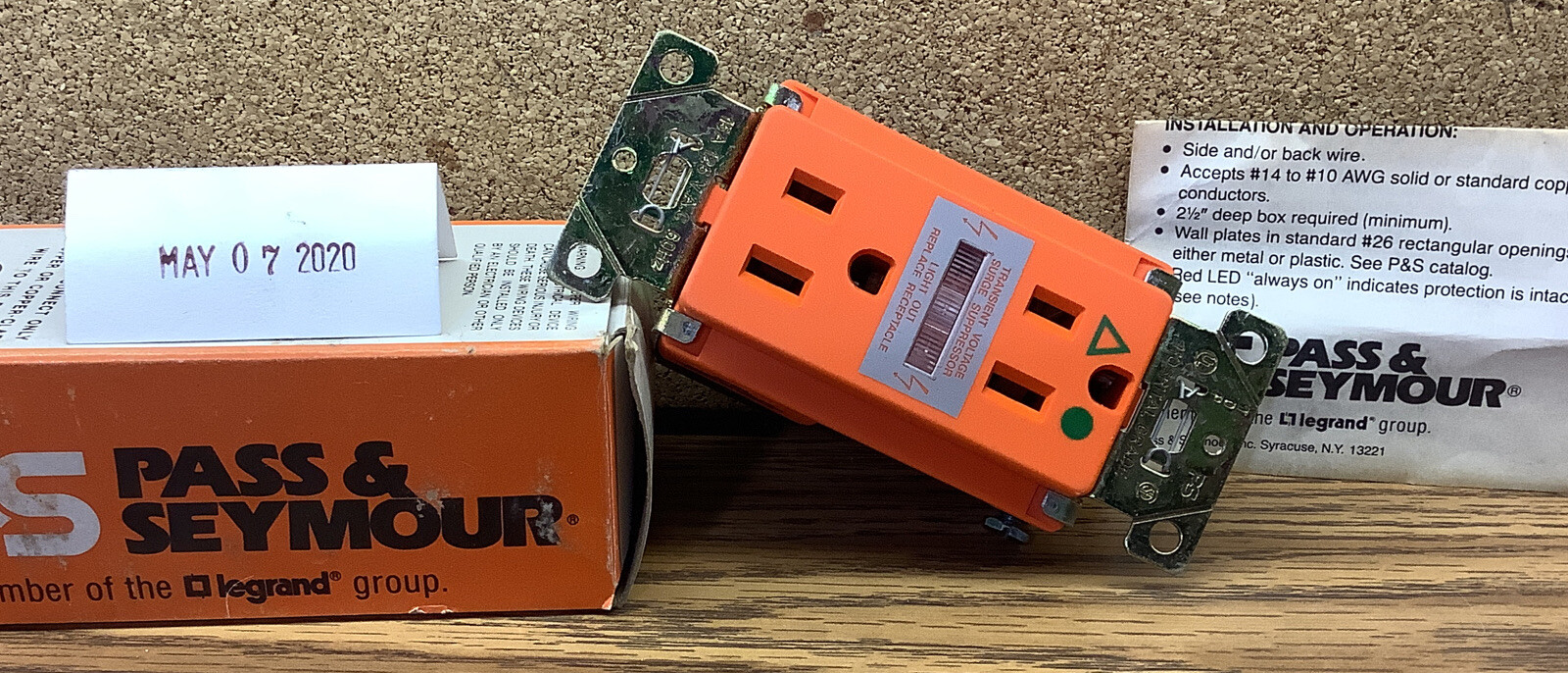 Pass & Seymour 304B Isolated Ground Receptacle | eBay