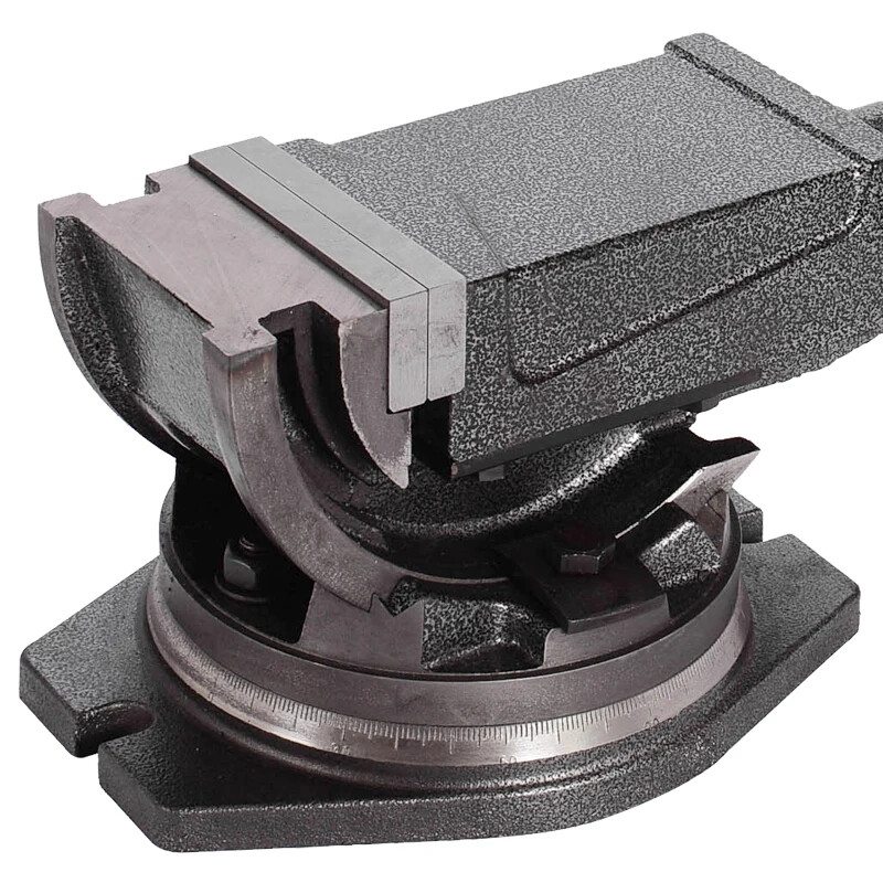 4/5 Inch Tiltable Two-way Angle Fixed Vise Flat Vise Precision ...