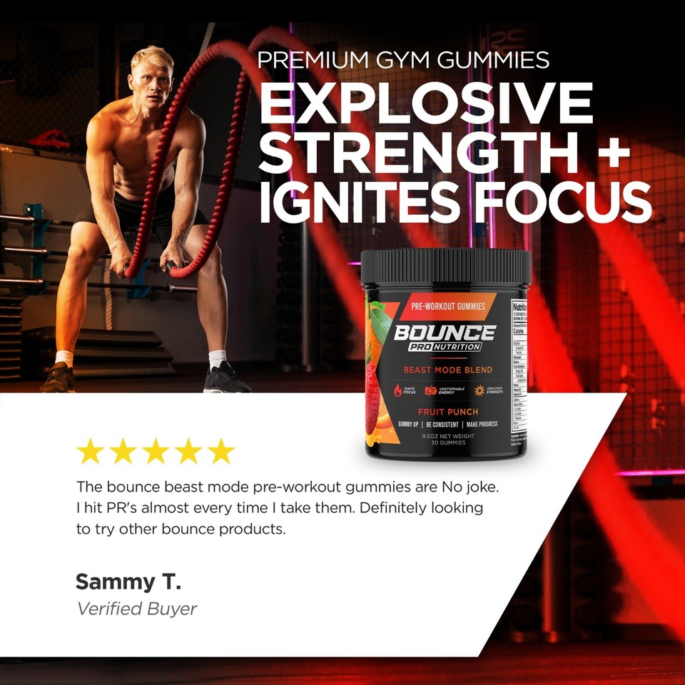 Pre-Workout Gummies - Beast Mode | eBay