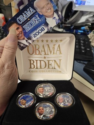 Barack Obama / Joe Biden 2008 Election 4 Coin Collection | eBay