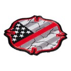 Maltese Thin Red Line Flag Patch, Firefighter Patches | eBay